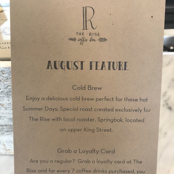 The Rise Coffee Bar - 44 Photos & 39 Reviews - Cafes - 75 Wentworth St ...