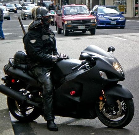 Samurai Biker Guy - Local Flavor - Portland, OR - Yelp