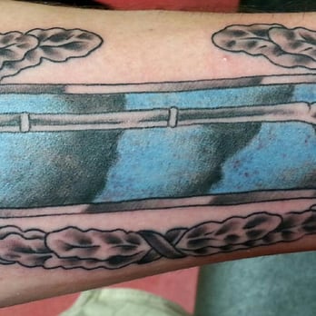 Combat Infantryman Badge Tattoos