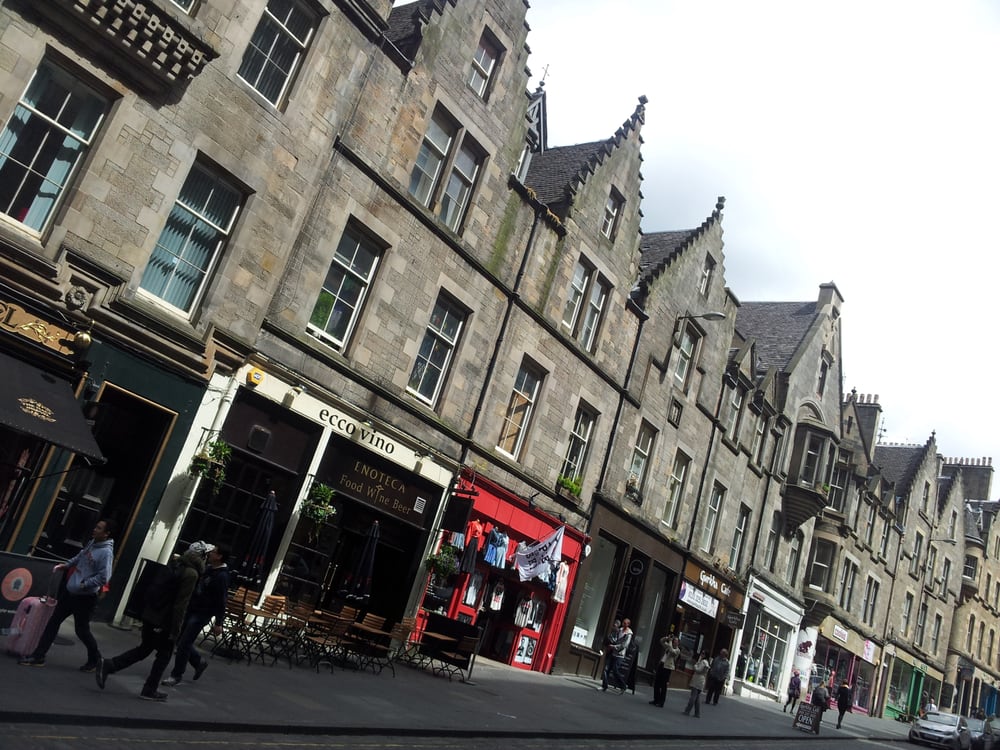 Cockburn Street - Local Flavor - Cockburn Street, Old Town, Edinburgh ...