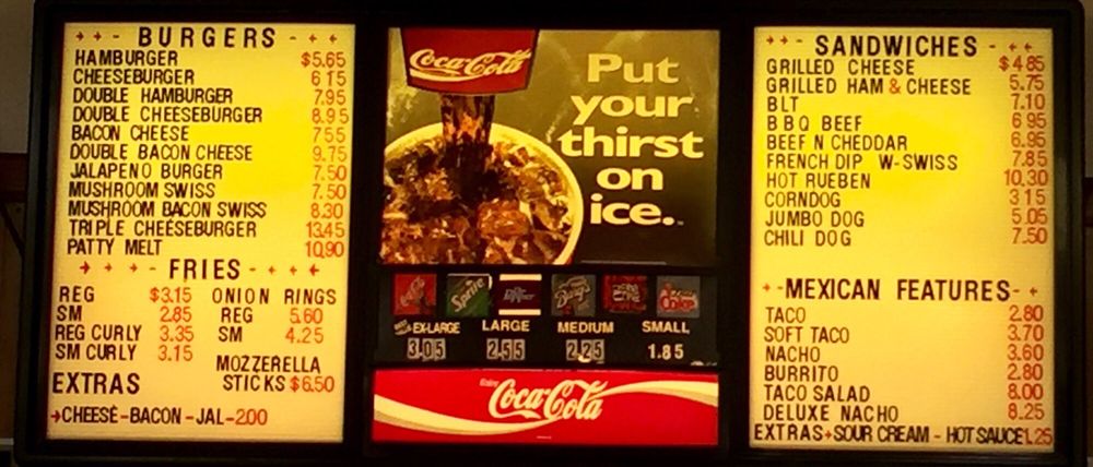 Online Menu of The Freeze Restaurant, Glennallen, Alaska, 99588 - Zmenu