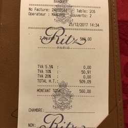 Le Grand Brunch du Ritz Paris - Breakfast & Brunch - 15 place Vendôme ...