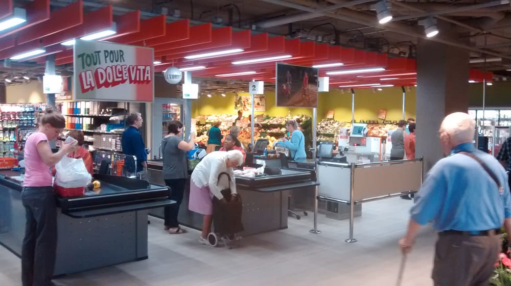 Migros - Grocery - Rue des Eaux-Vives 17, Geneva, Genève, Switzerland ...