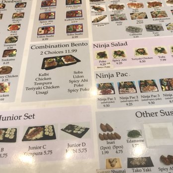 Ninja Sushi - Order Food Online - 119 Photos & 80 Reviews - Sushi Bars ...