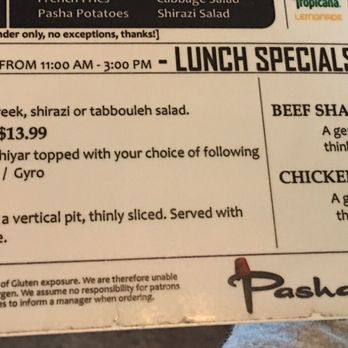 Pasha Mediterranean Grill - 376 Photos & 502 Reviews - Mediterranean ...