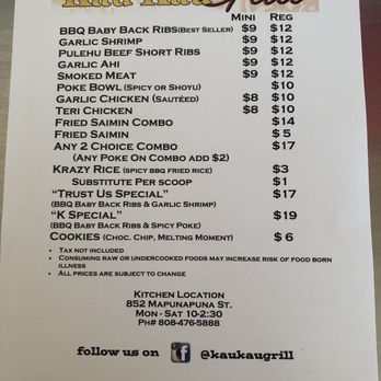 Kau Kau Grill - 317 Photos & 184 Reviews - Barbeque - 852 Mapunapuna St ...
