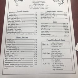 Plaza Fish Market - 10 Reviews - Seafood Markets - 4042 S Western Ave ...