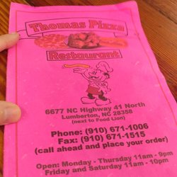 Thomas’ Pizza & Subs - 20 Photos & 10 Reviews - Pizza - 6677 ...