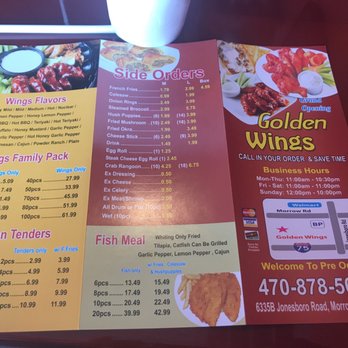 Golden Wings - 22 Photos - Fast Food - 6335 Jonesboro Rd, Morrow, GA ...