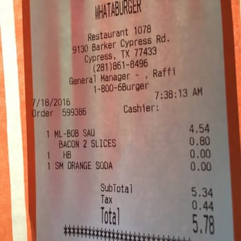 Whataburger - 28 Photos & 23 Reviews - Burgers - 9130 Barker Cypress Rd ...