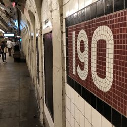MTA - 190th Street Subway Station - Metro Stations - Margaret Corbin ...