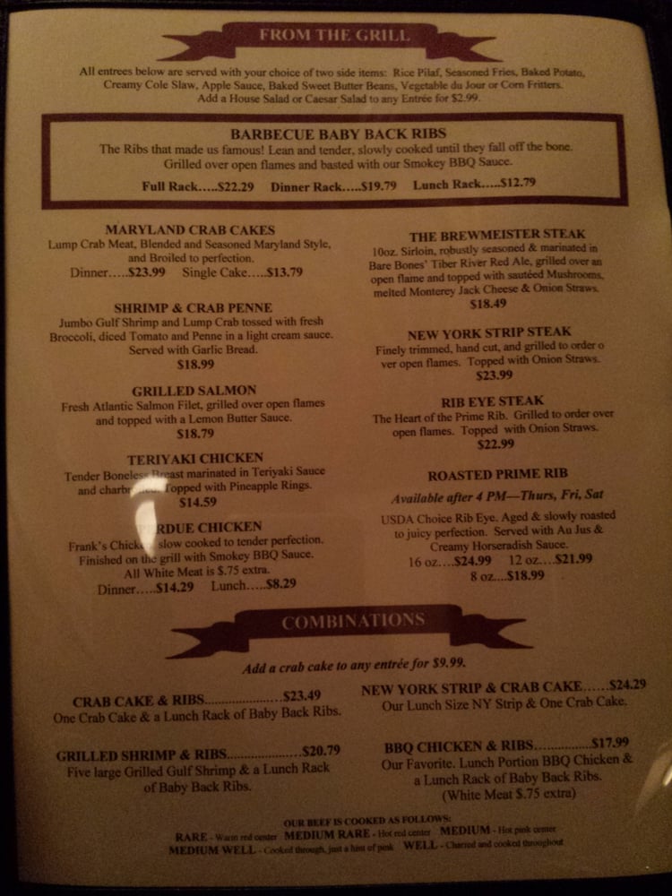Menu Yelp Menu Yelp