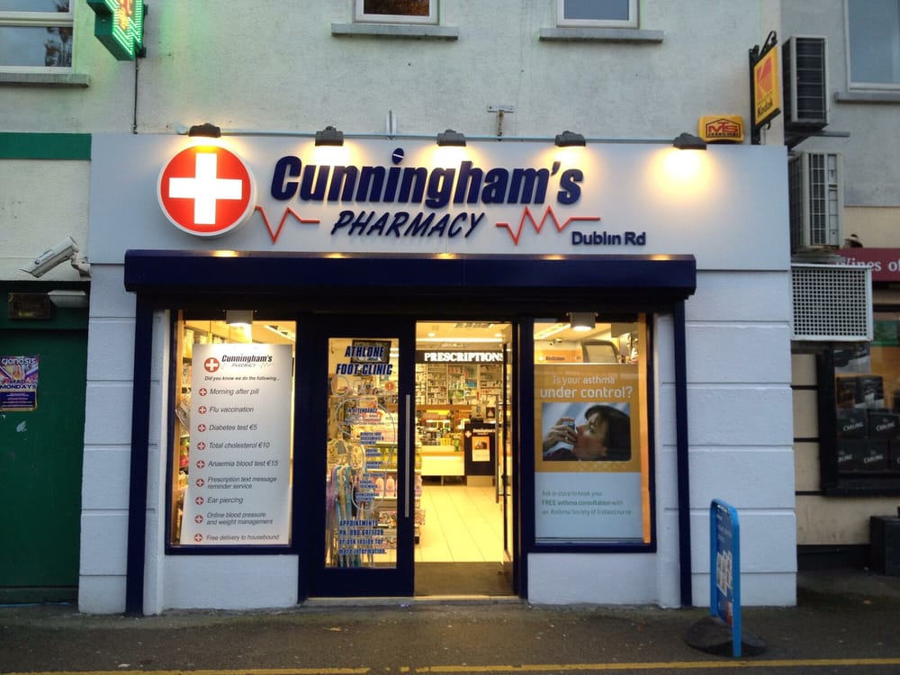 Cunningham’s Pharmacy - Drugstores - Dublin Road, Athlone, Co ...
