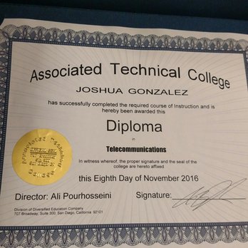 Associated Technical College-San Diego - 13 Reviews - Colleges ...