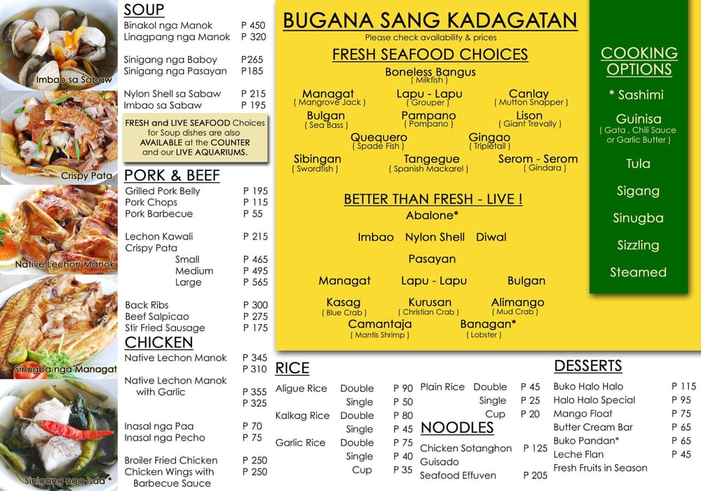 Breakthrough - Seafood - Villa Arevalo District, Iloilo City, Iloilo ...