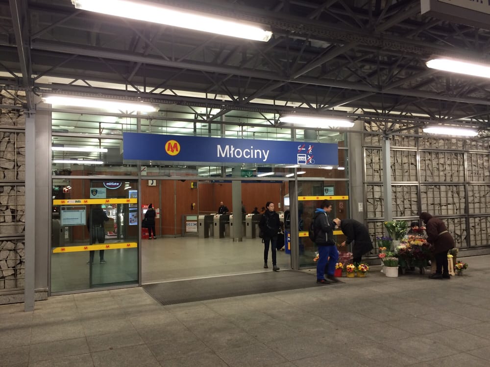 Metro Młociny - Public Transportation - ul. Trasa Mostu Północnego ...