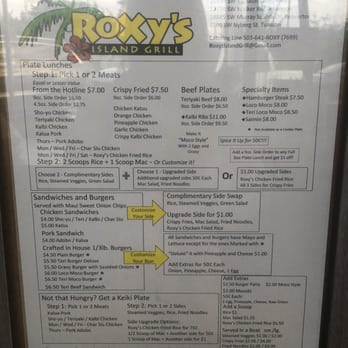 Roxy’s Island Grill - 136 Photos & 402 Reviews - Hawaiian - 12720 SW ...
