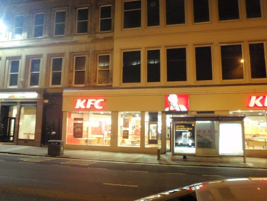 KFC - Chicken Wings - Sauchiehall Street - Glasgow, United Kingdom ...