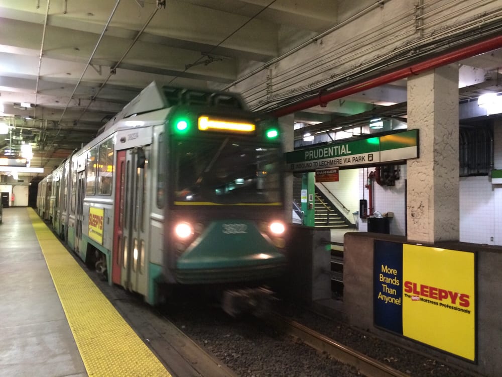 Prudential MBTA E Line T Station - Public Transportation - 800 Boylston ...