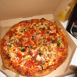 what is on dominos extravaganza pizza