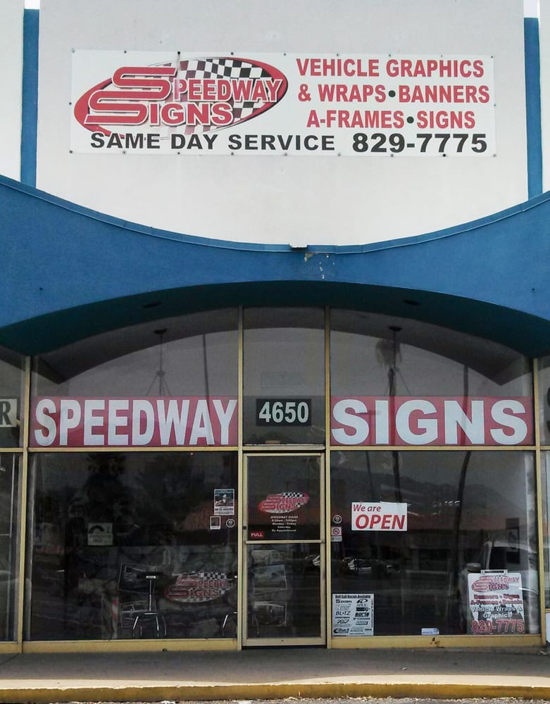 Speedway Signs - Advertising - 4650 E Speedway Blvd, Tucson, AZ - Phone ...