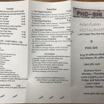 Pho-Shi - 107 Photos & 70 Reviews - Vietnamese - 6735 W Jefferson Blvd ...