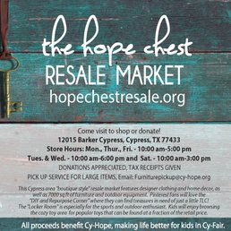Cy-Hope - Community Service/Non-Profit - 12715 Telge Rd, Cypress, TX ...