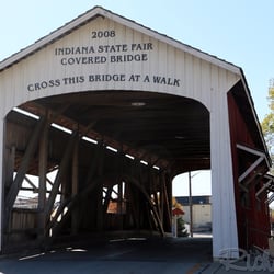 Indiana State Fair Covered Bridge - Landmarks & Historical Buildings ...