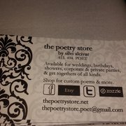 The Poetry Store - 18 Photos & 19 Reviews - Performing Arts - Mission ...