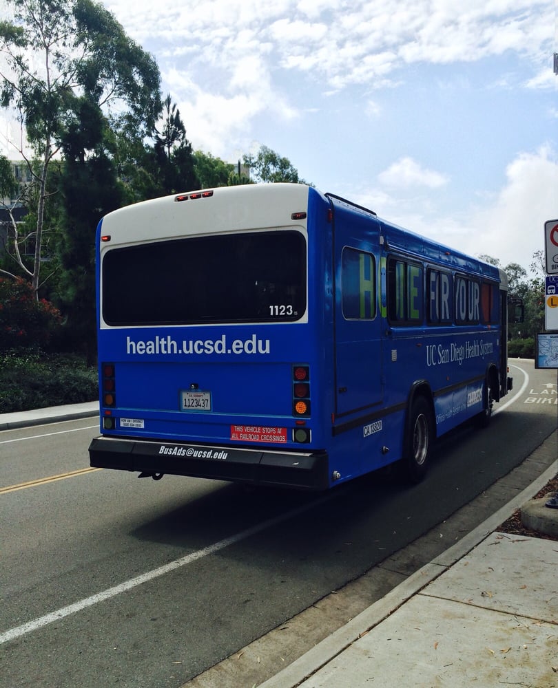 UCSD Campus Shuttle - Campus Loop Route - Public Transportation - 9500 ...