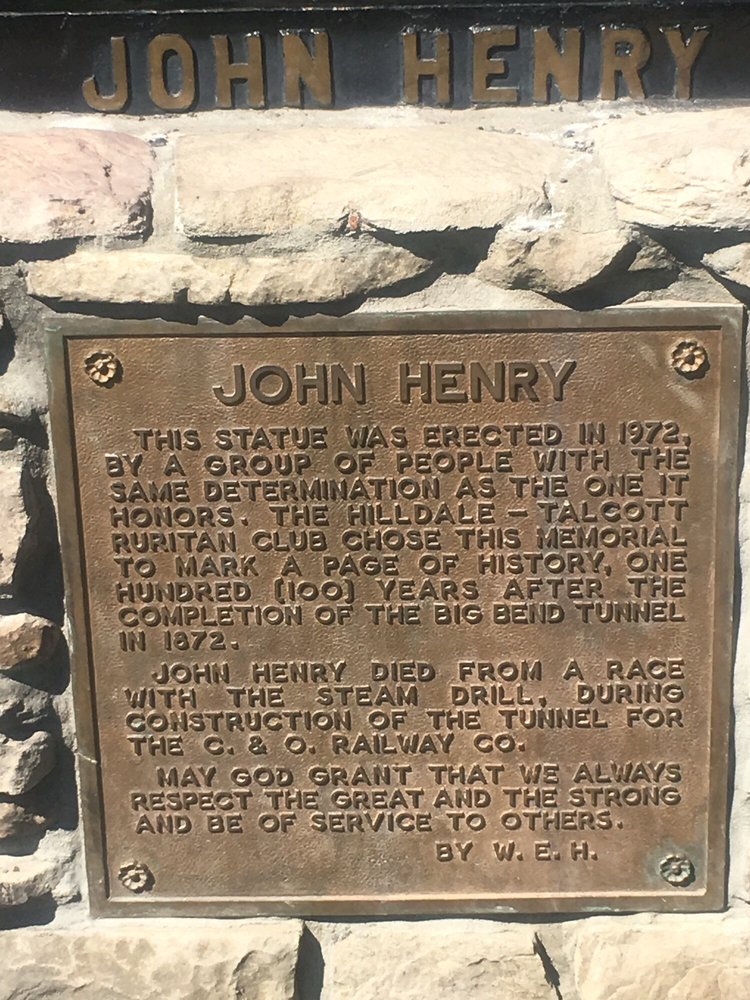 John henry Memorial park - Parks - Big Bend Tunnel, Talcott, WV - Last ...