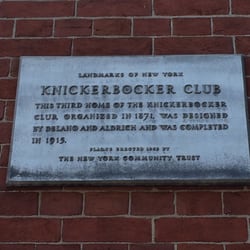 Knickerbocker Club - Social Clubs - 2 E 62nd St, Upper East Side, New ...