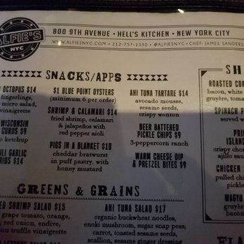Alfie’s - (New) 549 Photos & 506 Reviews - American (New) - 800 9th Ave ...