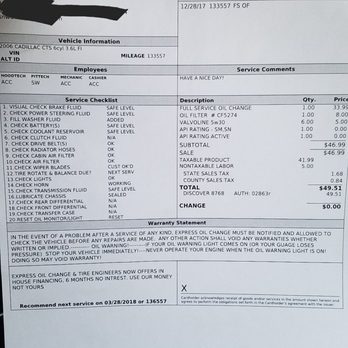 Express Oil Change & Tire Engineers - 2019 All You Need to Know BEFORE ...