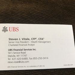 Ubs Financial Services - Financial Advising - 5868 S Service Rd ...