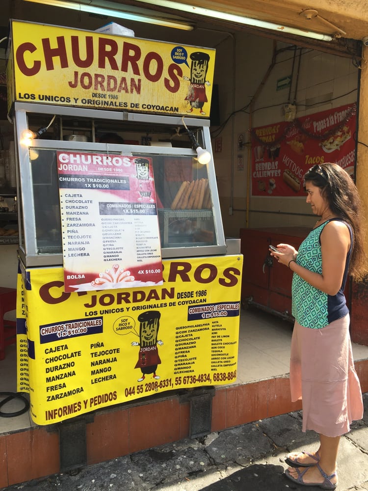 Churros Jordan - Cafeteria - Aguayo 7, Coyoacán, México, D.F., Mexico ...