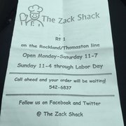 The Zack Shack - 16 Reviews - Food Trucks - 212 New County Rd ...