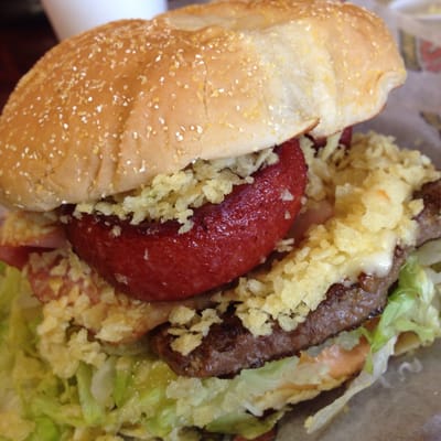 Junior Colombian Burger - Horizons West / West Orlando - Orlando, FL | Yelp