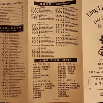 Ling Ling Cuisine Restaurant - 103 Photos & 121 Reviews - Chinese ...