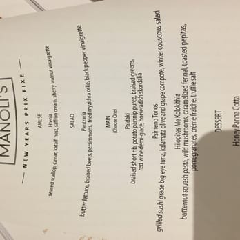 Manoli’s - Greek - Salt Lake City - Salt Lake City, UT - Yelp