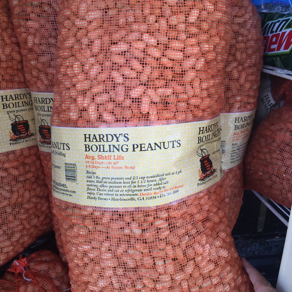 Hardy Farms Fresh Green & Boiled Peanuts - Specialty Food - 241 W ...