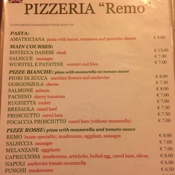 Pizzeria da Remo - 43 Photos & 50 Reviews - Pizza - Piazza Santa Maria ...