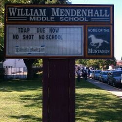 Mendenhall William Middle School - Elementary Schools - 1701 El Padro ...