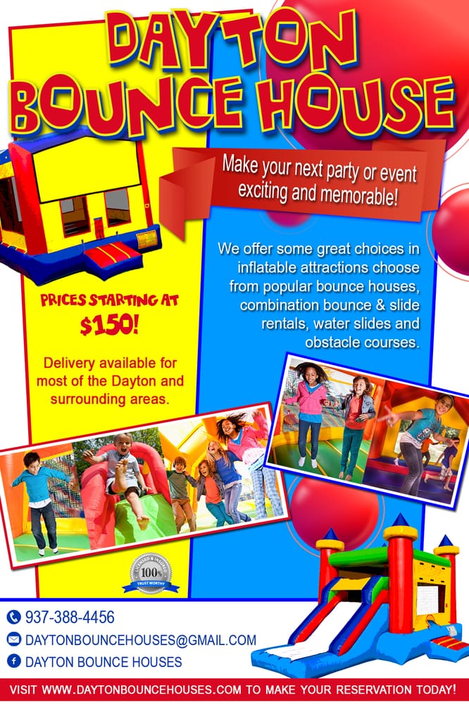 Bounce House Flyer Template