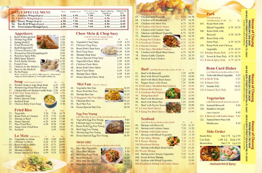 House of Cheung Chinese - Order Food Online - 23 Reviews - Chinese ...