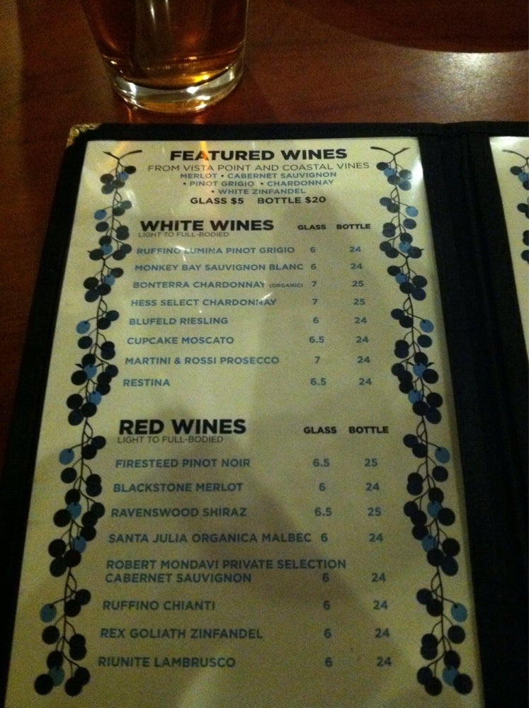 Online Menu of The Grapevine Grille Restaurant, Belchertown ...