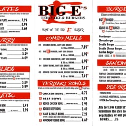 Big E’s Teriyaki & Burgers - 125 Photos - Japanese - Rosemead, CA ...