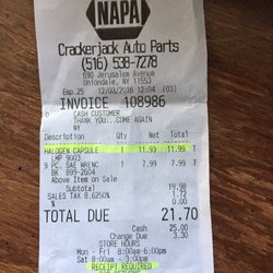 NAPA Auto Parts - Crackerjack Auto Parts - Auto Parts & Supplies - 690 ...