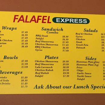 Falafel Express - 32 Photos & 57 Reviews - Falafel - 320 E Bullard Ave ...
