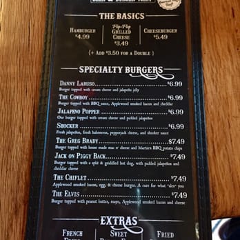 Jack Brown’s Beer and Burger Joint - Burgers - Near West End - Richmond ...